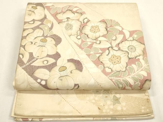 平和屋着物◎太鼓柄袋帯 辻が花 正絹 逸品 DABA2207ya - メルカリ