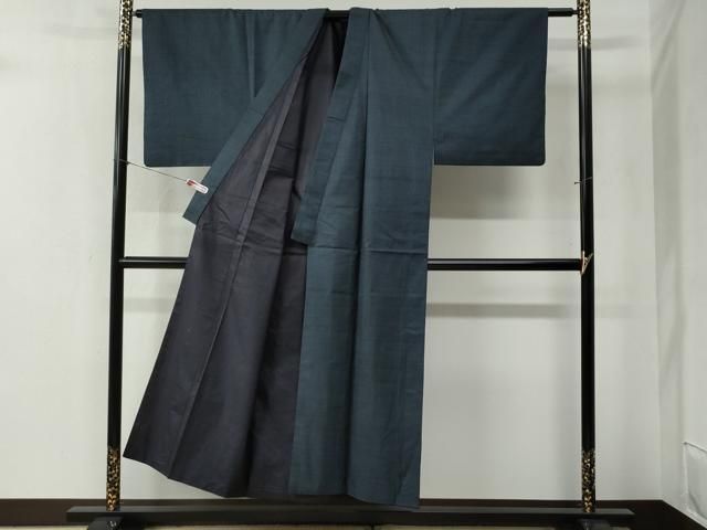 平和屋着物○男性 本場大島紬 アンサンブル 100亀甲 総詰め 正絹 逸品