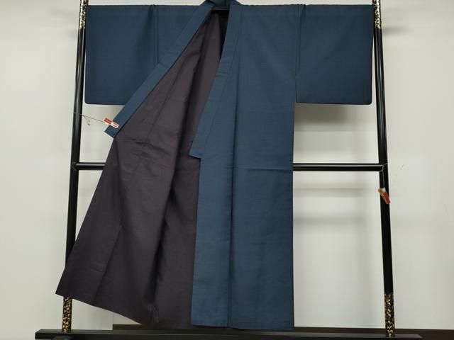 平和屋着物○男性 本場大島紬 アンサンブル 100亀甲 総詰め 正絹 逸品