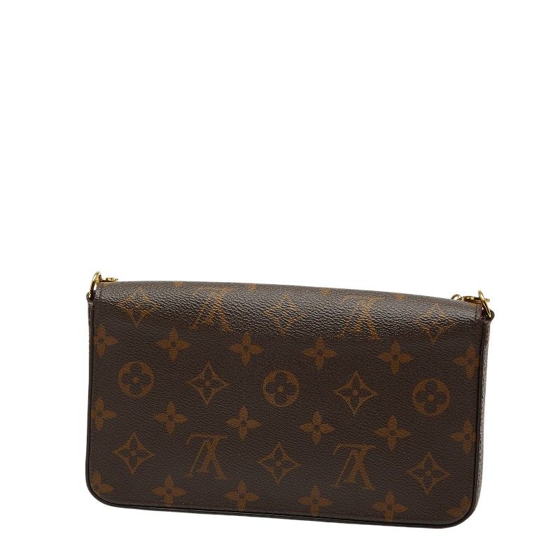 ルイ ヴィトン モノグラム ポシェット フェリシー 斜め掛け チェーン