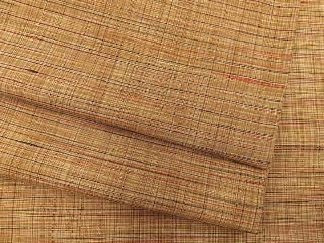 平和屋着物▽上質な紬 単衣 横段文 正絹 逸品 BAAW3552mz - メルカリ