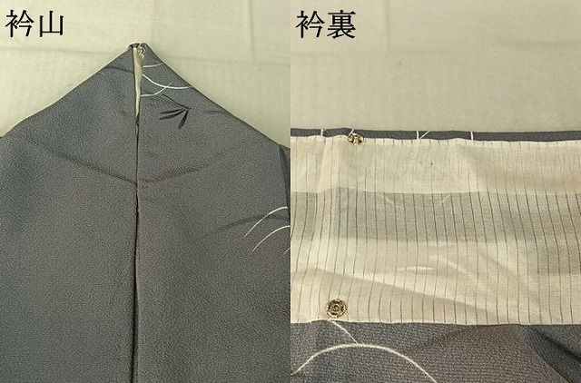 平和屋着物▽上質な小紋 単衣 芝文 勝虫 正絹 逸品 AABF3785jh - メルカリ