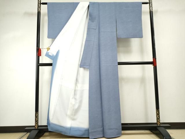 平和屋着物○洗える最高級着物 ＜英＞はなぶさ謹製 江戸小紋 鮫小紋柄