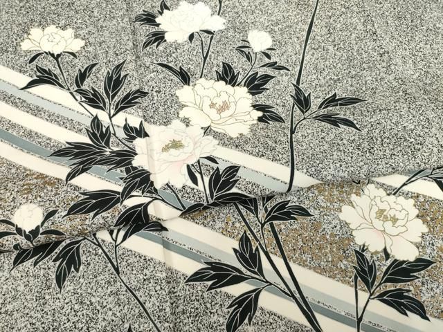 平和屋着物○訪問着 花蝶文 金彩 正絹 逸品 AABF3987ck - メルカリ