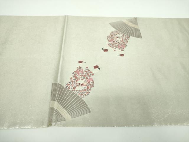 平和屋着物○加賀友禅の巨匠 初代 由水十久 西陣 長嶋成織物 ながしま