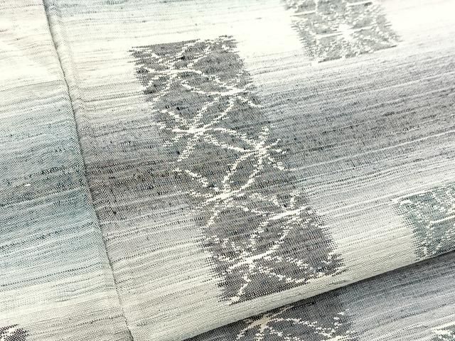 平和屋着物▽上質な紬 単衣 吉祥短冊花文 正絹 逸品 BAAW2200yc - メルカリ