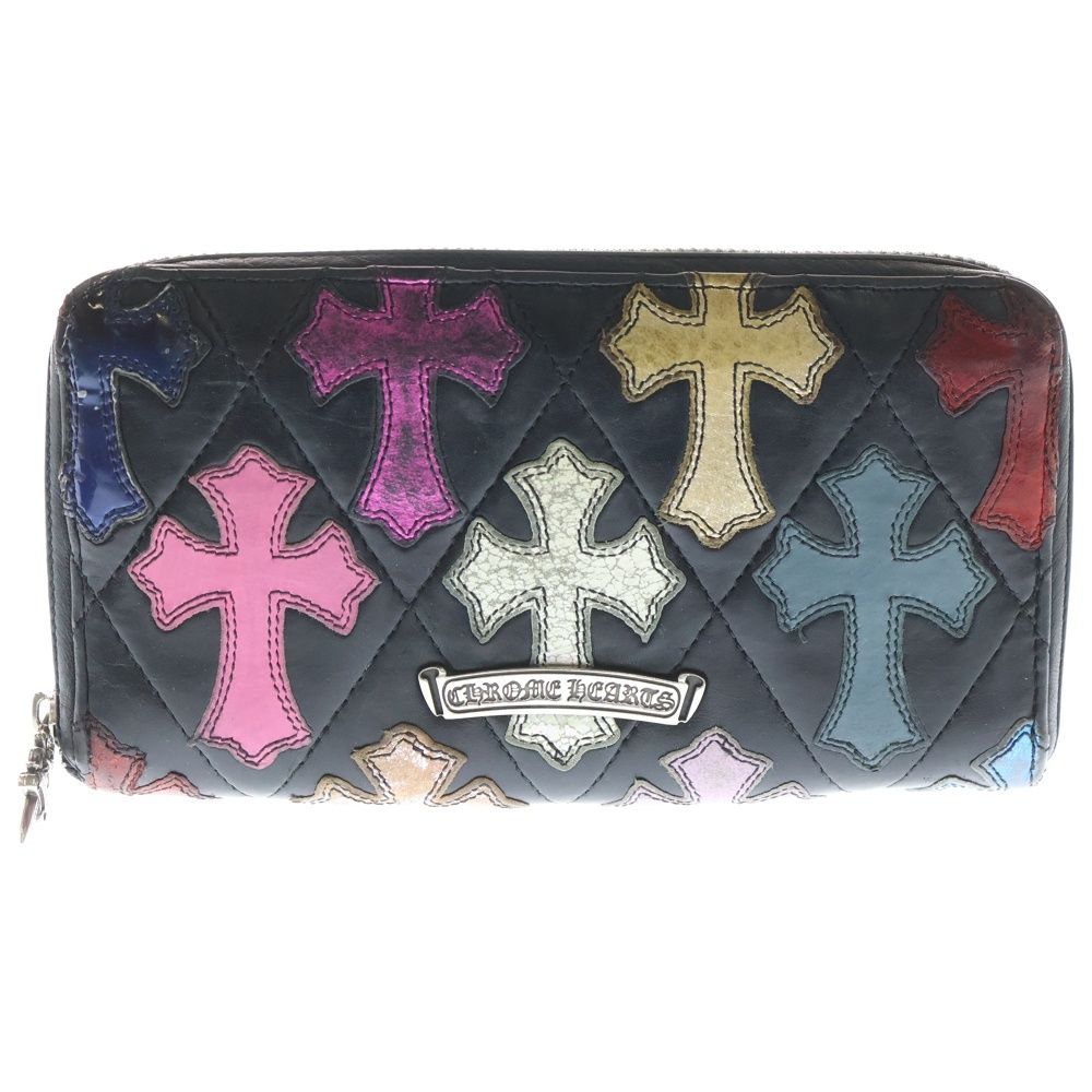 CHROME HEARTS (クロムハーツ) REC F ZIP QUILTED マルチパッチ