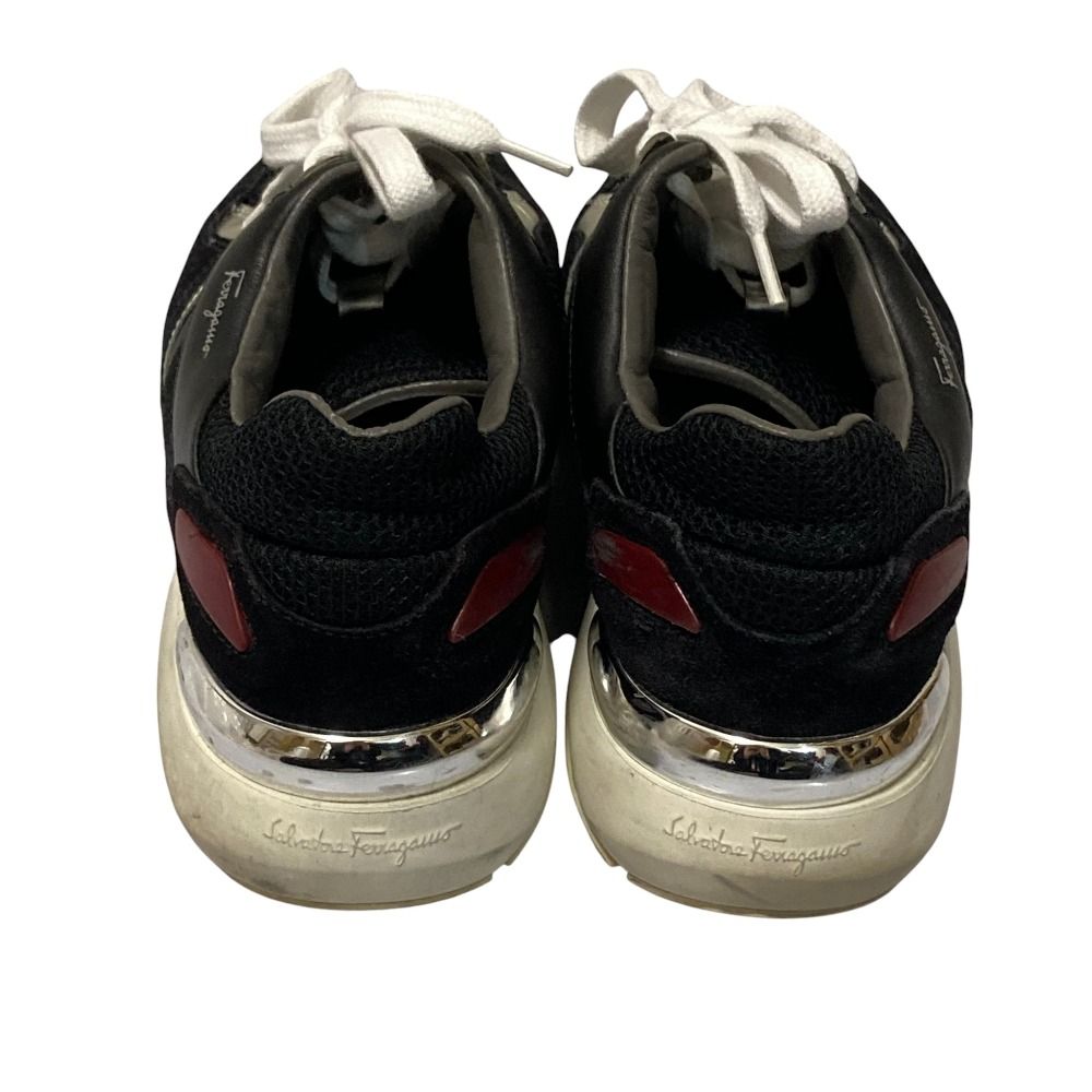 良品 Salvatore Ferragamo サルヴァトーレフェラガモ レザー×メッシュ