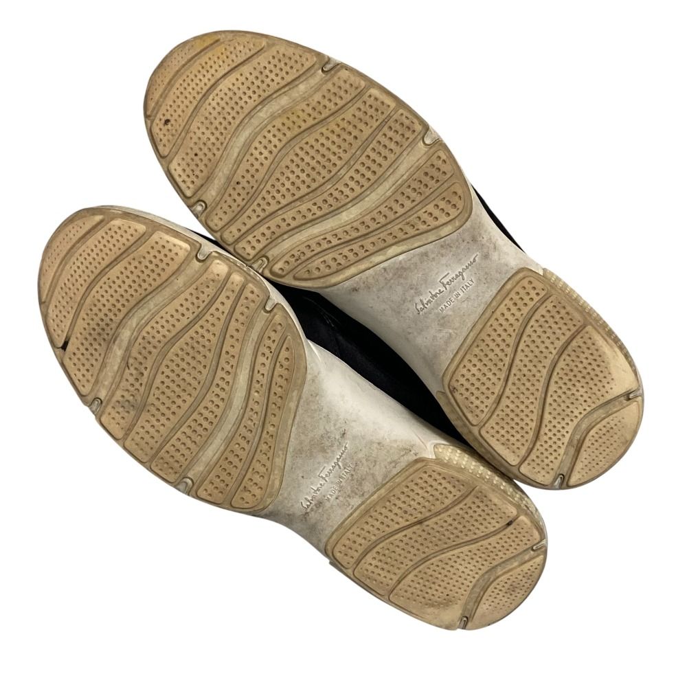 良品 Salvatore Ferragamo サルヴァトーレフェラガモ レザー×メッシュ