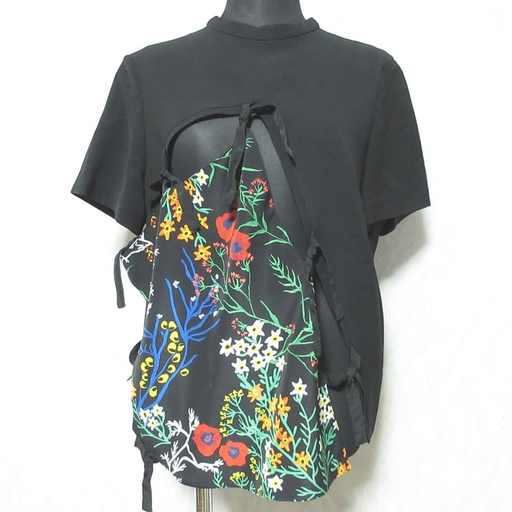 美品 AKIRANAKA アキラナカ フラワープリント カットアウト ドッキング