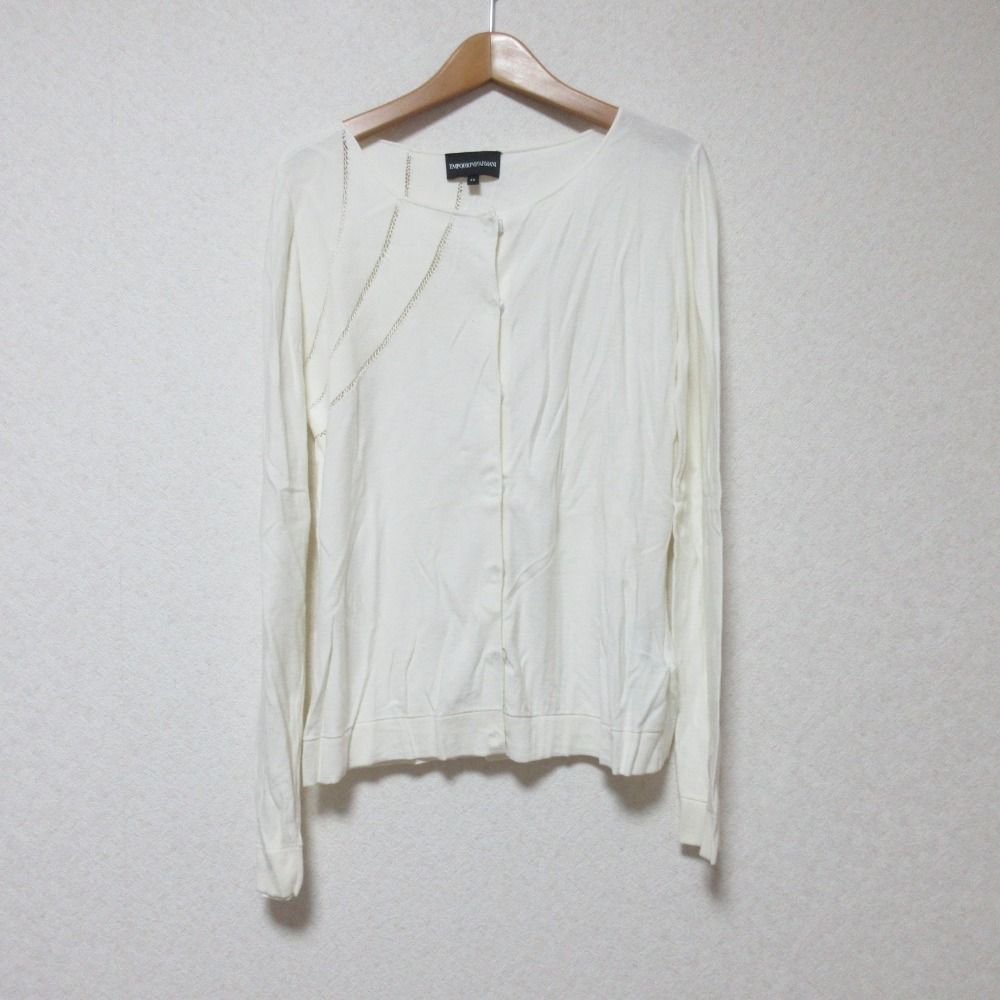 GIORGIO ARMANI ジョルジオアルマーニ カーディガン レディース 【古着】【中古】 美品 GIORGIO ARMANI ジョルジオアルマーニ カーディガン 44
