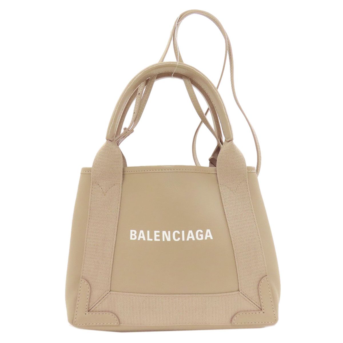 BALENCIAGA バレンシアガ 390346 ネイビーカバスXS 2WAY ハンドバッグ
