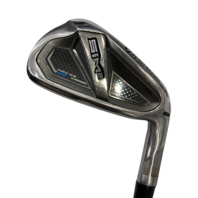 中古】 テーラーメイド SIM2 MAX・OS 5S アイアンセット IR KBS MAX