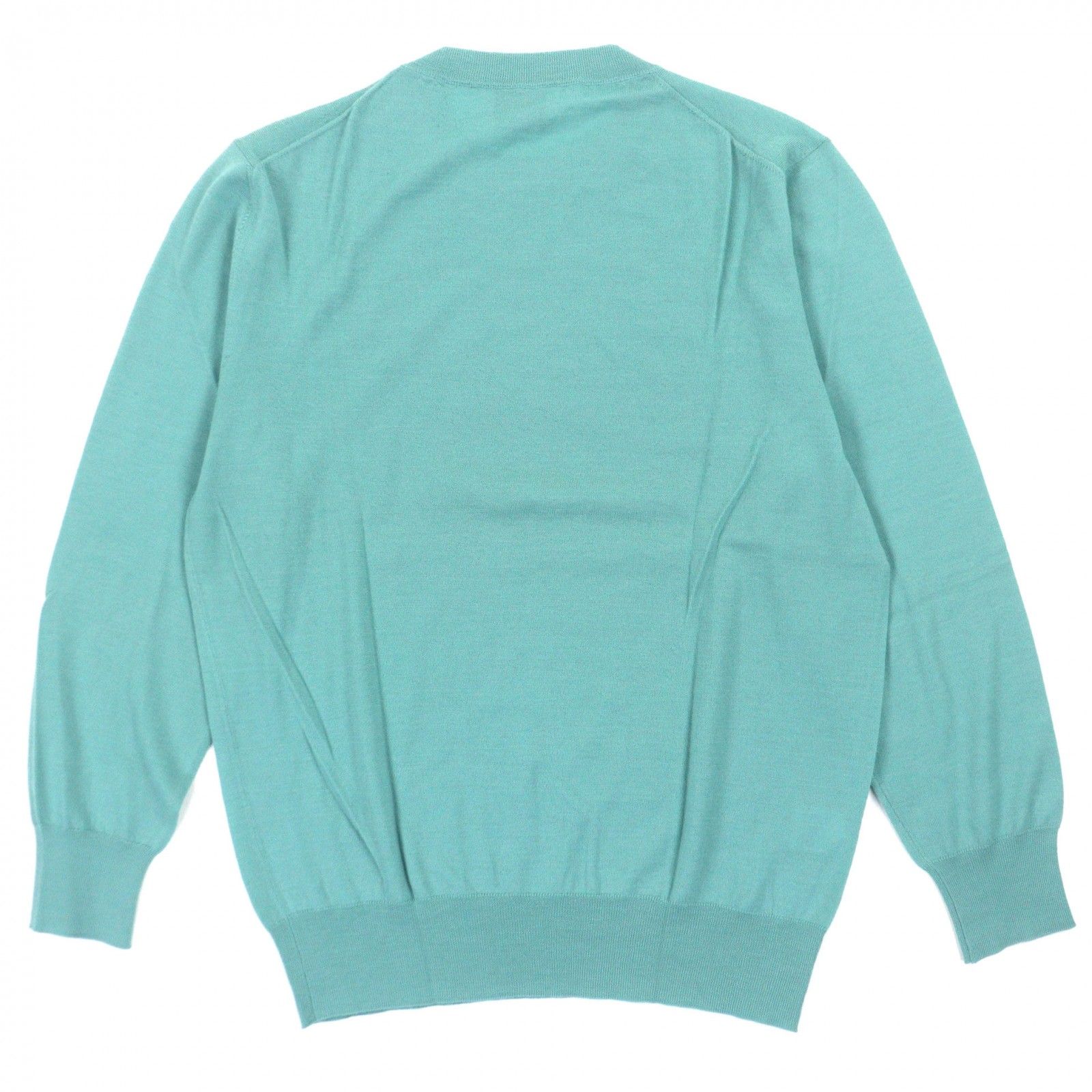 極美品▽HERMES エルメス カシミヤ100% クルーネック ロングスリーブ