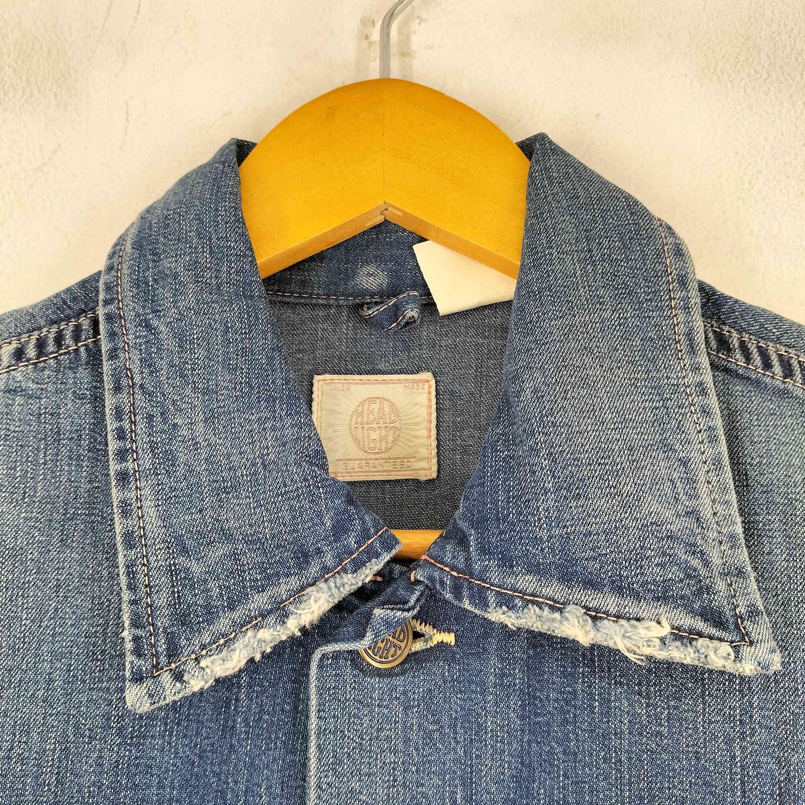 ユーズドフルギ USED古着 HEADLIGHT 2ND デニムジャケット メンズ US