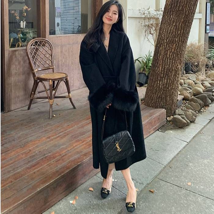 ウールコート レディース ロング丈 ラシャコート ロングコート アウター コート ファッション フォーマル 大人 きれい シンプル カジュアル 無地 体型カバー ママコート 通勤 通学 ウールコート レディース アウター コート ラシャコート ロングコート