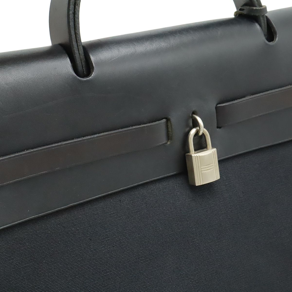 HERMES エルメス エールバッグMM ハンドバッグ トワルオフィシエ