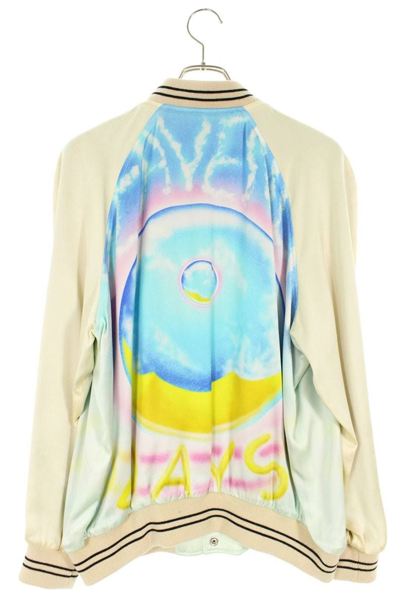 セリーヌ 22SS 2V28H353Q サテンテディジャケットスタジャンブルゾン