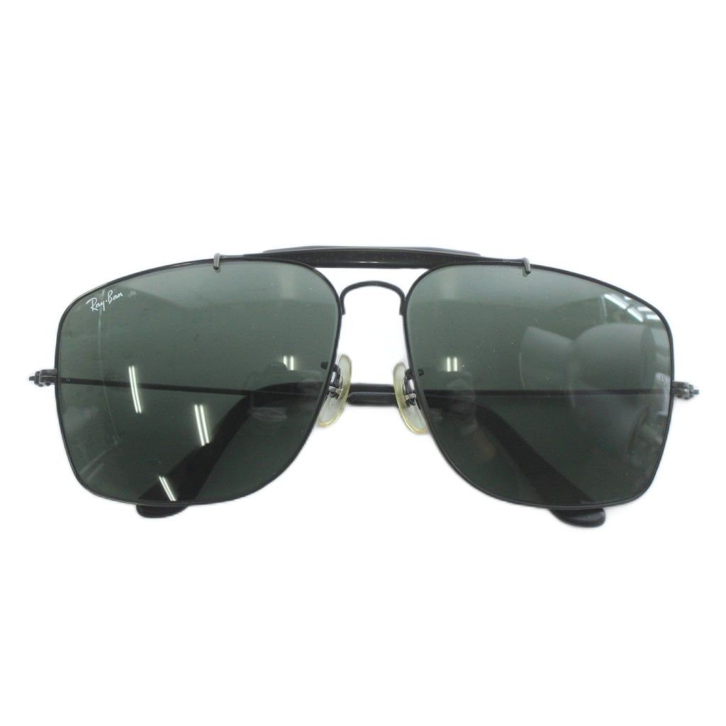 【中古】RAY BAN B&L ヴィンテージ シューター 眼鏡 サングラス メタルフレーム カラーレンズ ティアドロップ 黒 レイバン RAY BAN B&L 眼鏡 サングラス メタルフレーム カラーレンズ