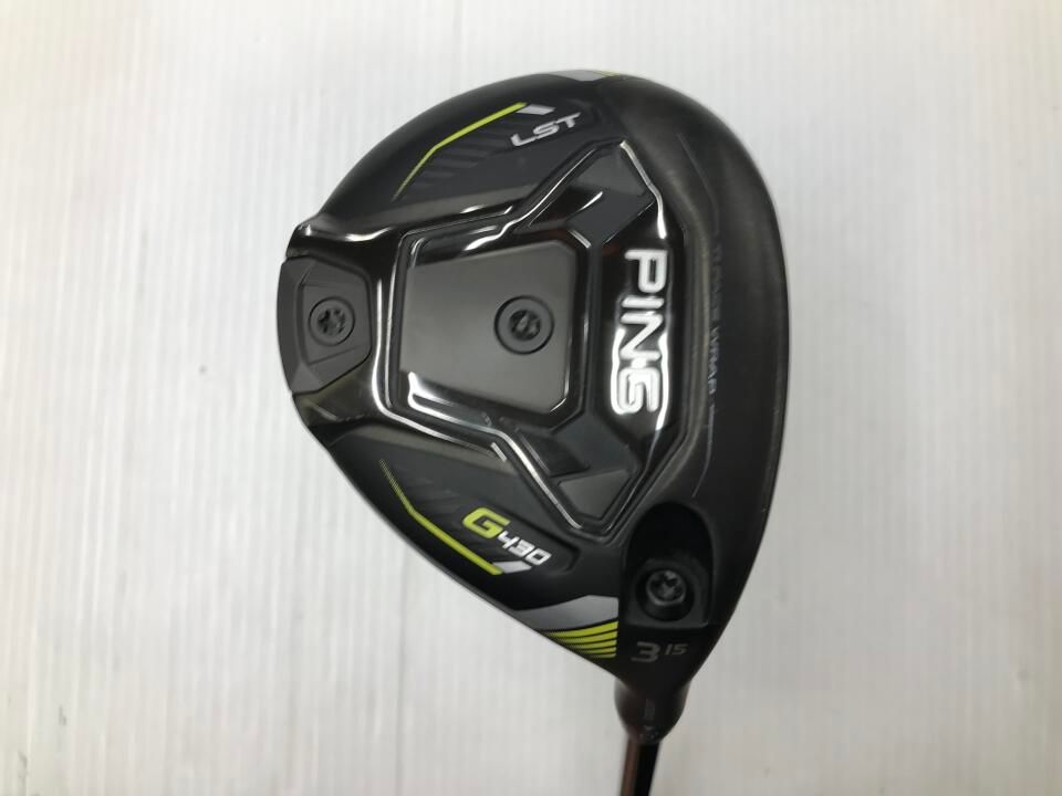 ピン G430 LST 15度 ALTA J CB BLACK Sフレックス フェアウェイウッド