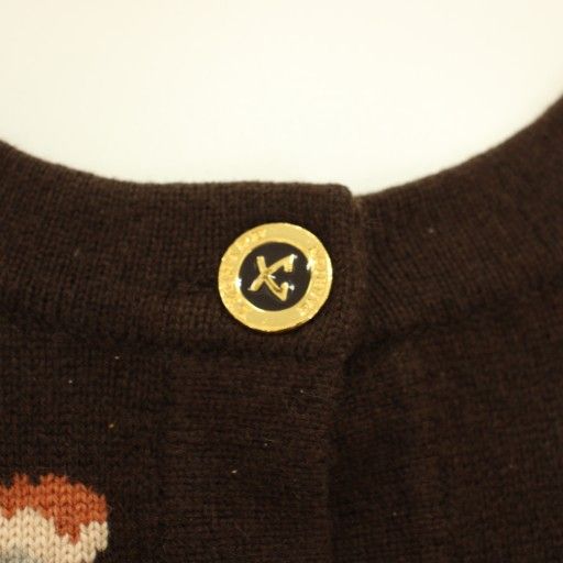 レオナール LEONARD ファッション FASHION ニットカーディガン 長袖 花