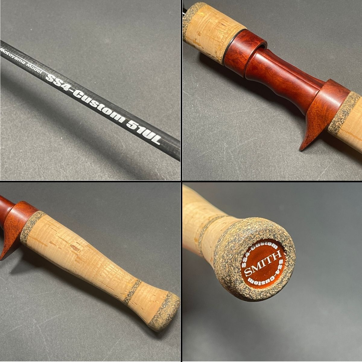 希少極美品】SMITH スミス SS4-Custom 51UL 4ピース ベイトロッド