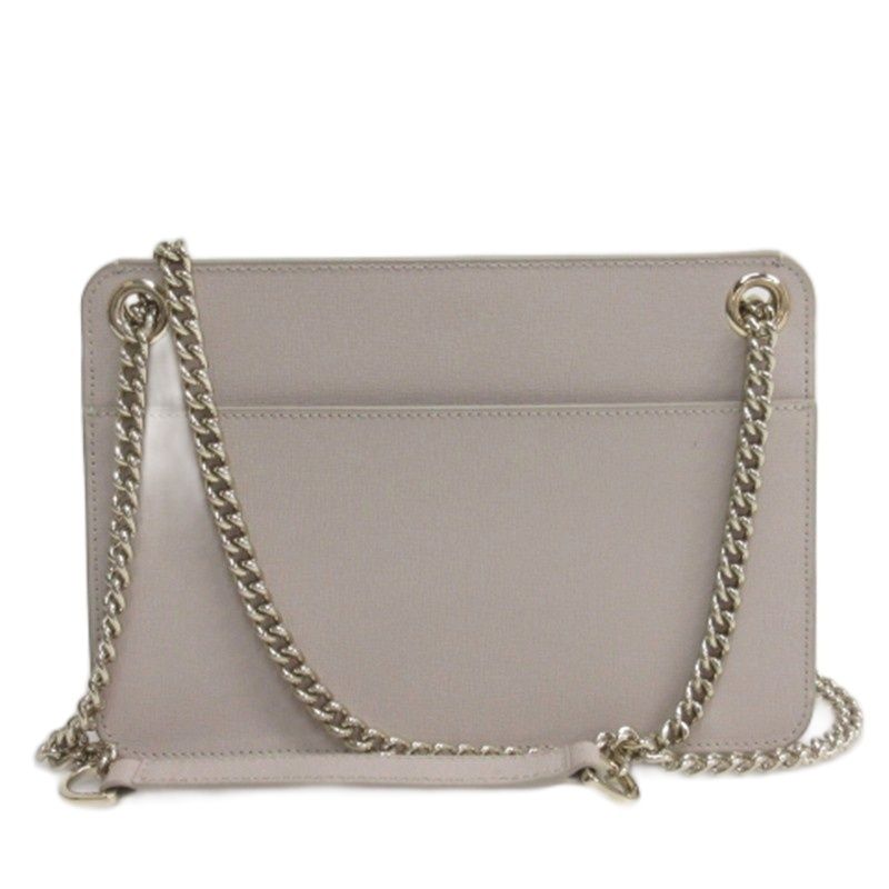 フルラ FURLA チェーン ショルダー バッグ ハンド 2WAY ベージュ