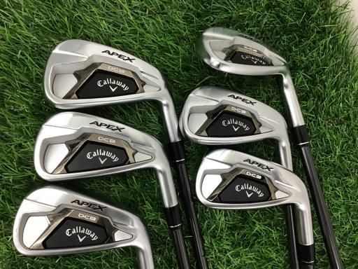 中古】 キャロウェイ APEX DCB(2021) 6S アイアンセット IR Diamana 55