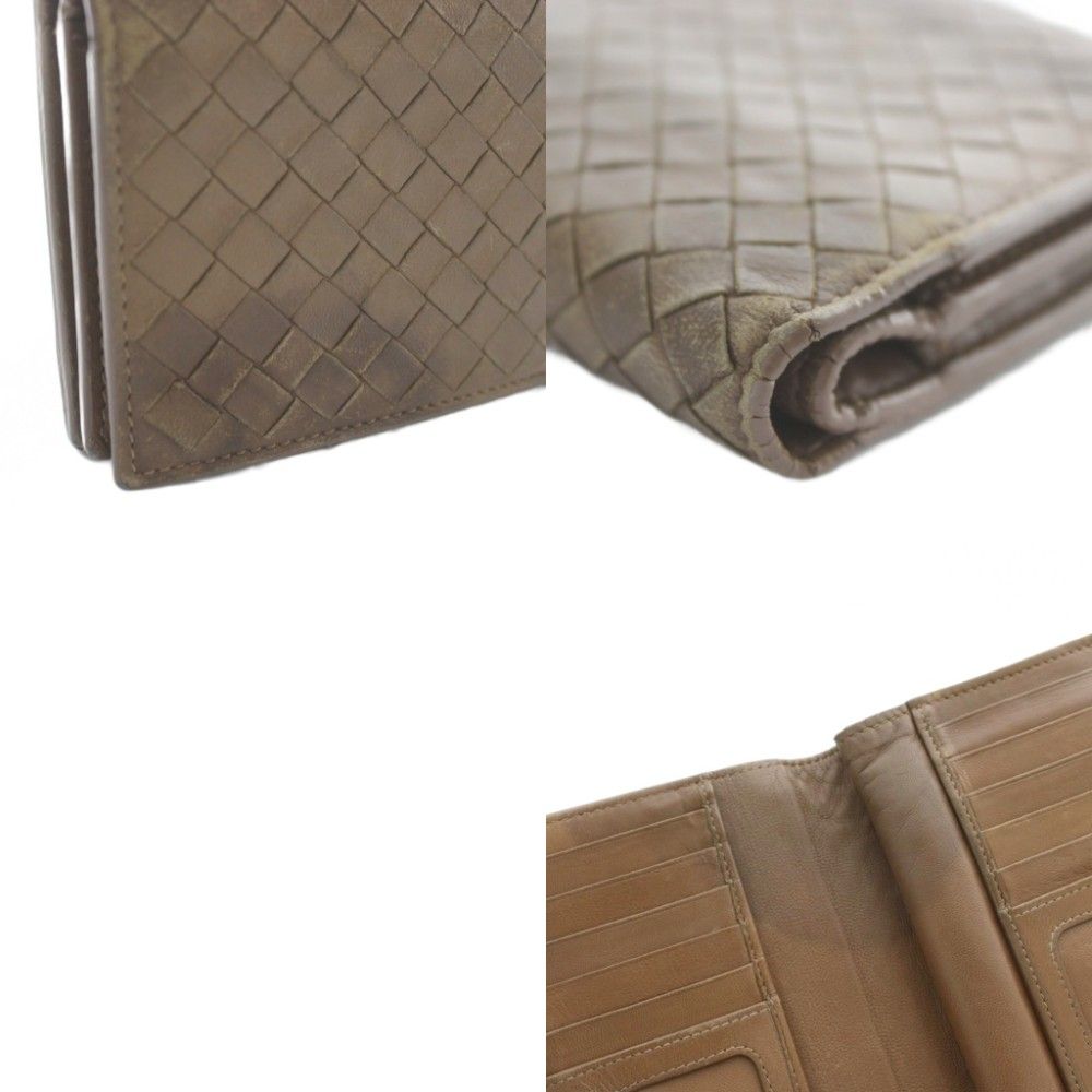ボッテガヴェネタ BOTTEGA VENETA 長財布 二つ折り レザー イントレ