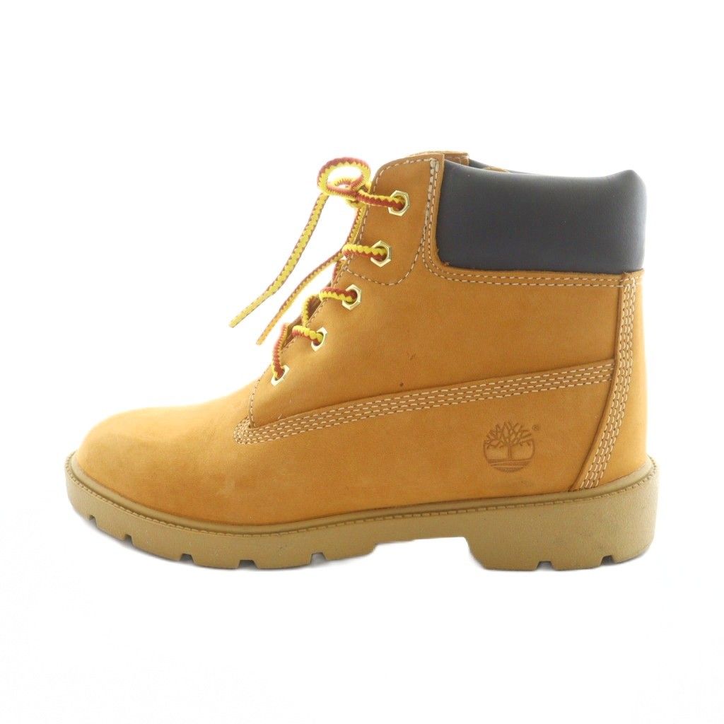 【中古】ティンバーランド Timberland 10960 6-Inch Basic Boot Classic GS ショートブーツ スエード ロゴ レザー ティンバーランド Timberland 10960 6-Inch Basic Boot Classic GS