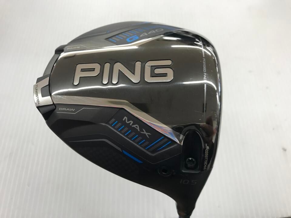 ピン G440 MAX 10.5度 ALTA J CB BLUE Rフレックス ドライバー 中古