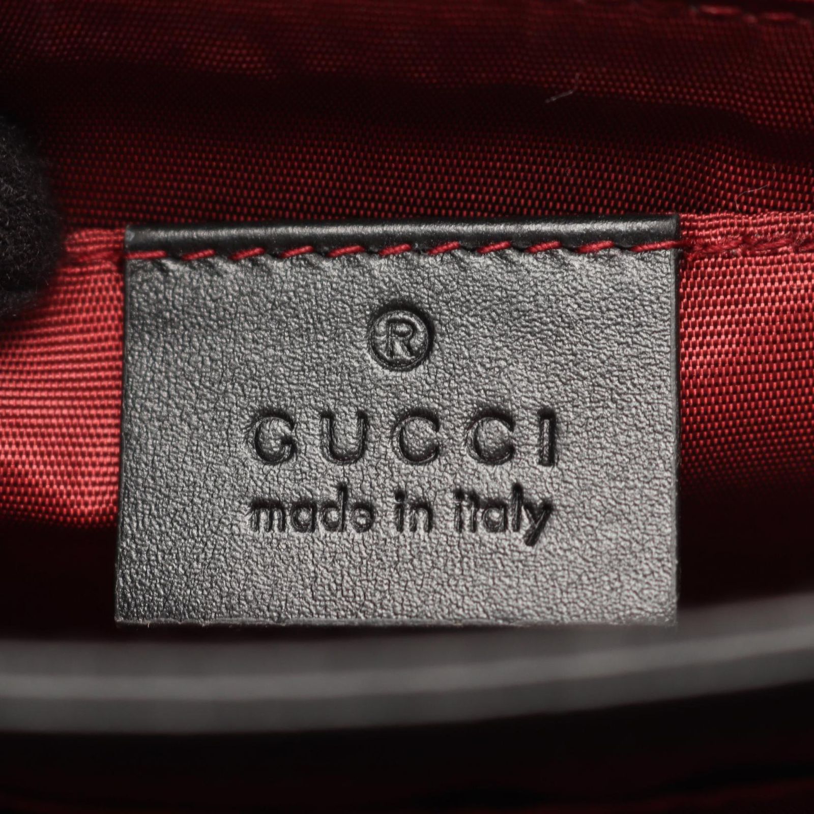 グッチ GUCCI ショルダーバッグ ズゥミ 576388 ブラック レザー ズゥミ