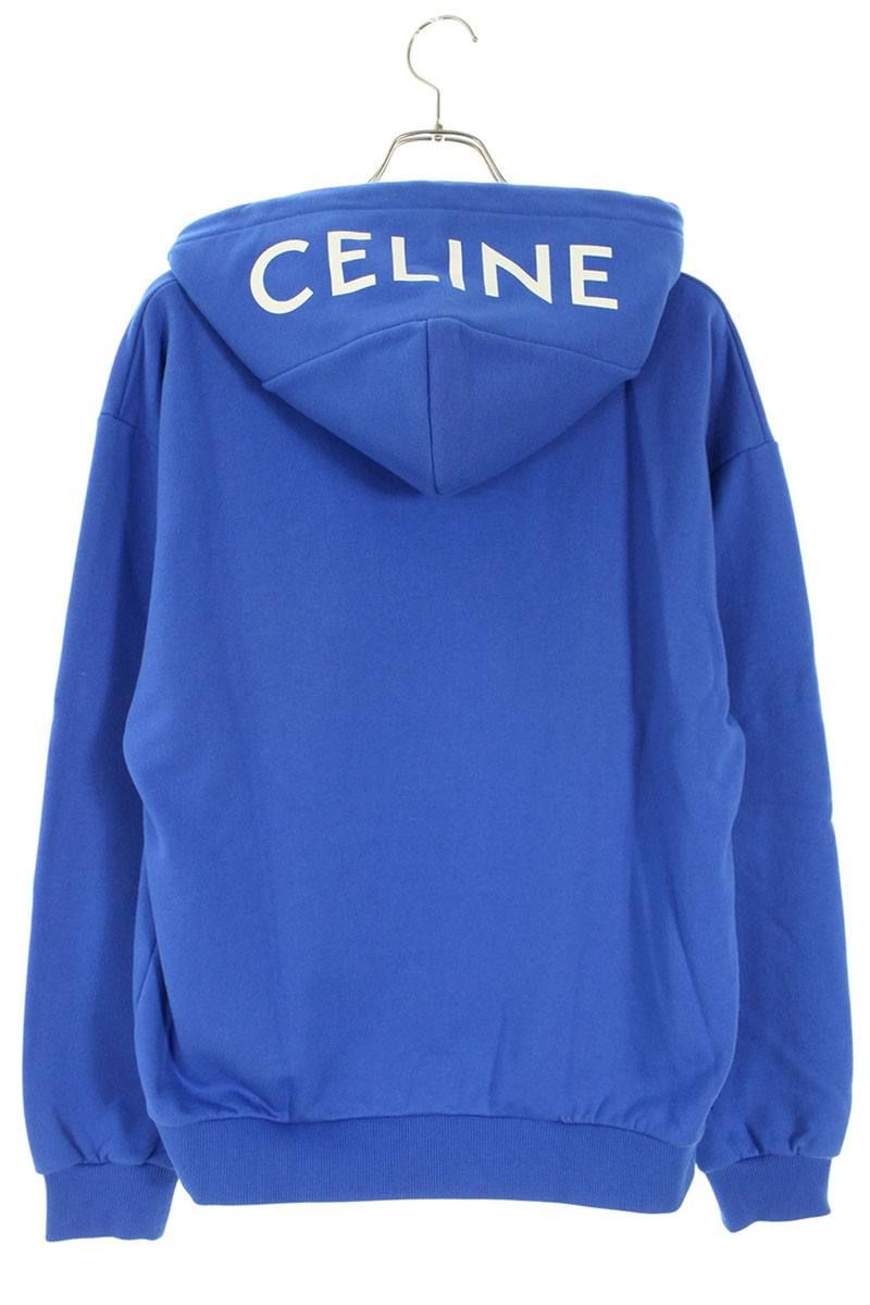 セリーヌ 2Y499052H フードロゴプルオーバーパーカー メンズ L - メルカリ