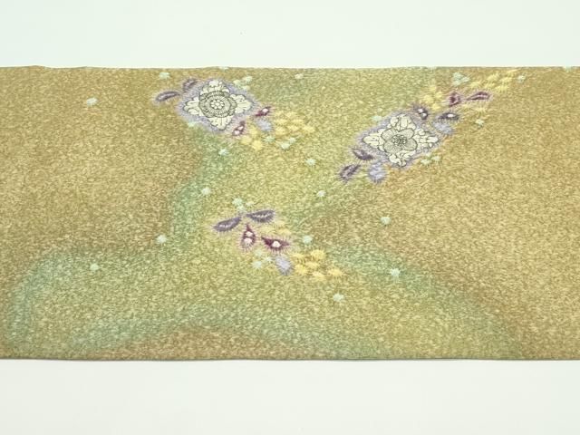 期間限定セール20％off○極上 初代 久保田一竹 太鼓柄袋帯 辻が花 絞り