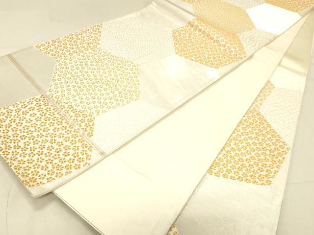 平和屋着物◎六通柄袋帯 舞花文 金銀糸 正絹 逸品 DABA0947cm - メルカリ