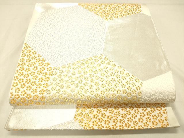 平和屋着物◎六通柄袋帯 舞花文 金銀糸 正絹 逸品 DABA0947cm - メルカリ