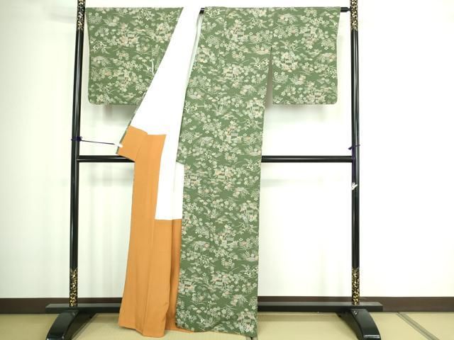 平和屋着物□上質な小紋 草花文 正絹 逸品 DABA9626sf - メルカリ