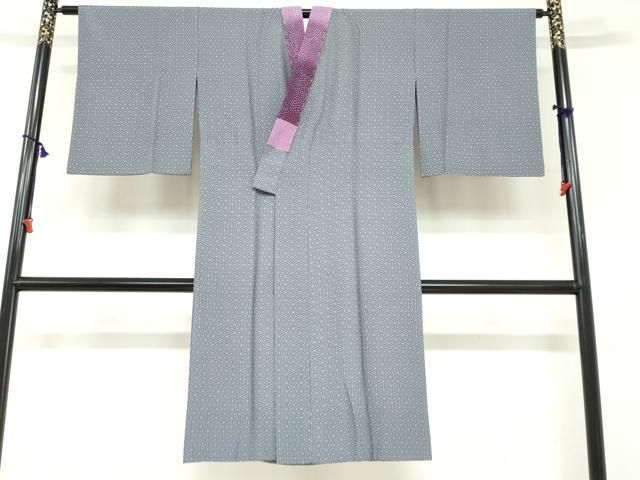 平和屋着物○長襦袢 無双仕立て 麻の葉文様 正絹 逸品 DABB0438ud