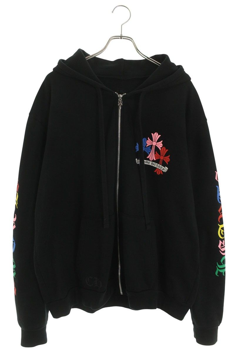 クロムハーツ MLTCOL CEM CRS HD ZIP マルチカラーセメタリープリント