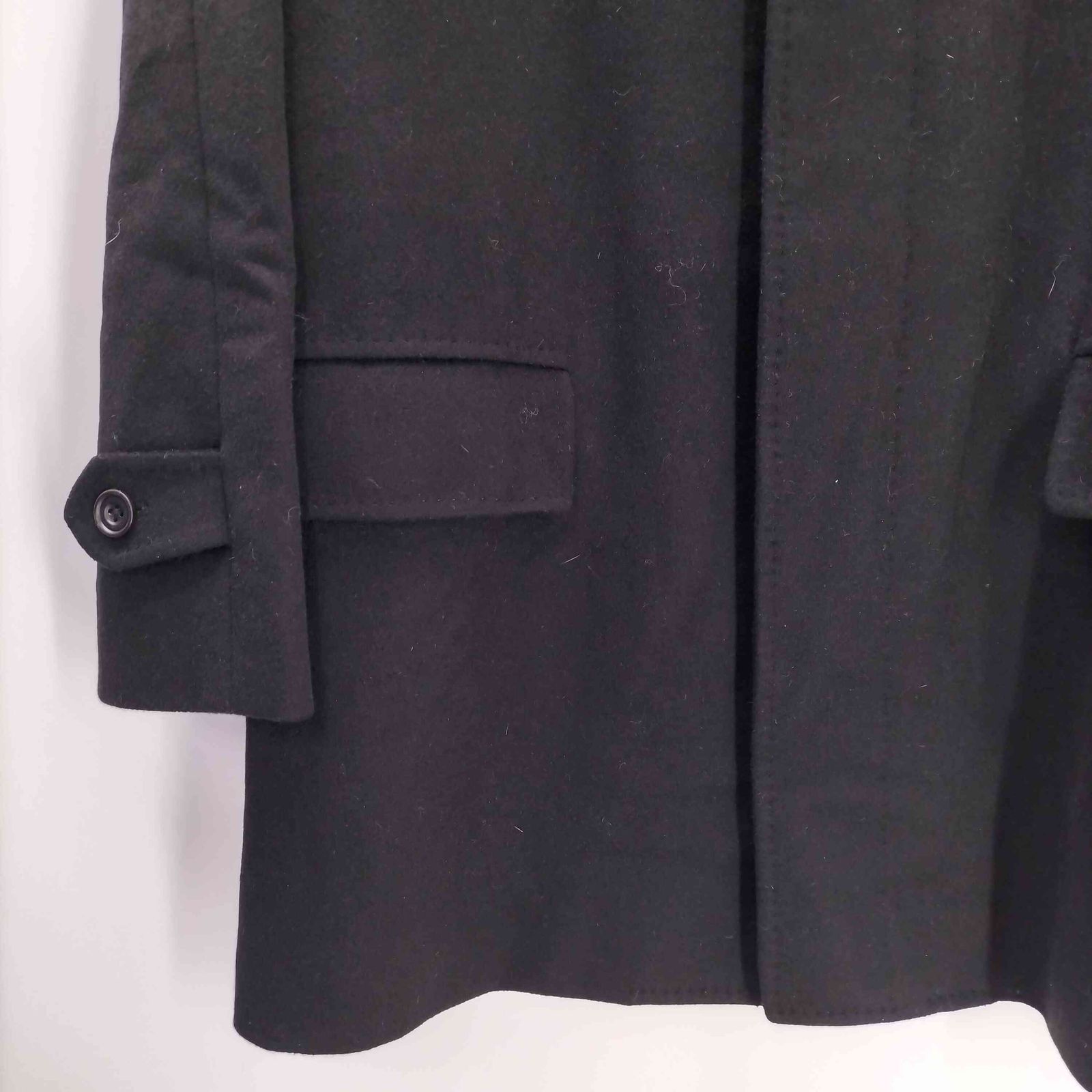 カシミヤ CASHMERE CASHMERE 100% Balmacaan Long Coat カシミア 100