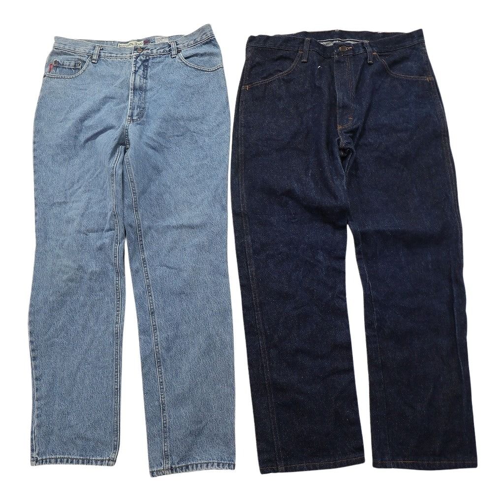 古着卸 まとめ売り デニム パンツ MIX 8枚セット (メンズ 38 /36