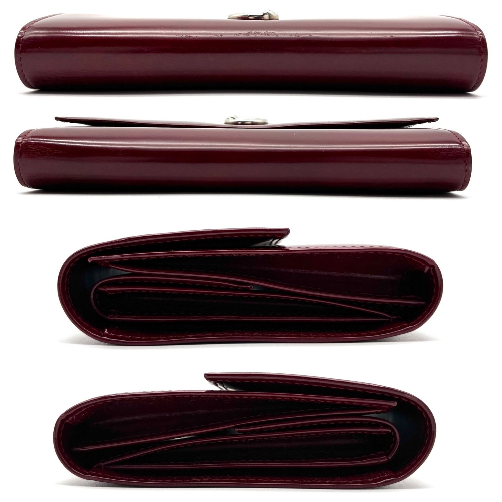 美品 Cartier カルティエ パンテール 長財布 折り財布 レディース