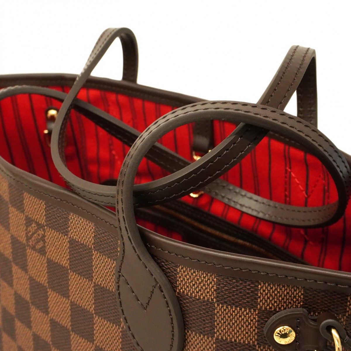 6ab1210】ルイヴィトン トートバッグ ダミエ ネヴァーフルPM N40600