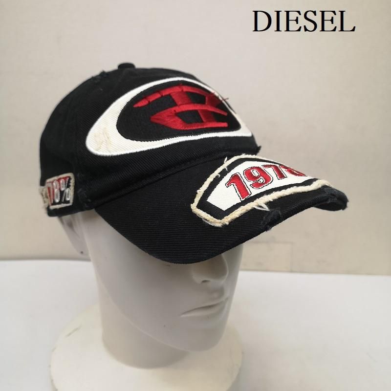 ディーゼル 1978 ロゴ刺繍 C-Braff キャップ メンズ - ISItems【USED