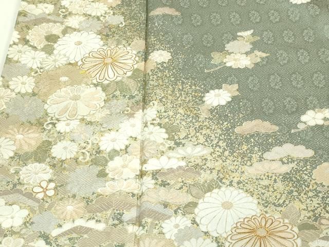 平和屋着物□豪華色留袖 草花文 金彩 正絹 逸品 DABA9592sf - メルカリ