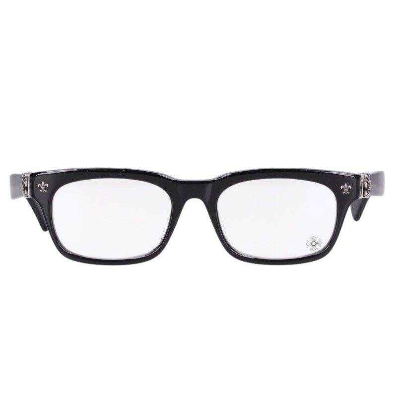 クロムハーツ GITTIN ANY?-A BSフレアテンプルウェリントン眼鏡 メンズ