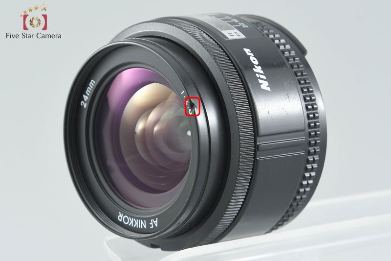 Nikon ニコン 【中古】Nikon ニコン AF NIKKOR 24mm f/2.8 単焦点