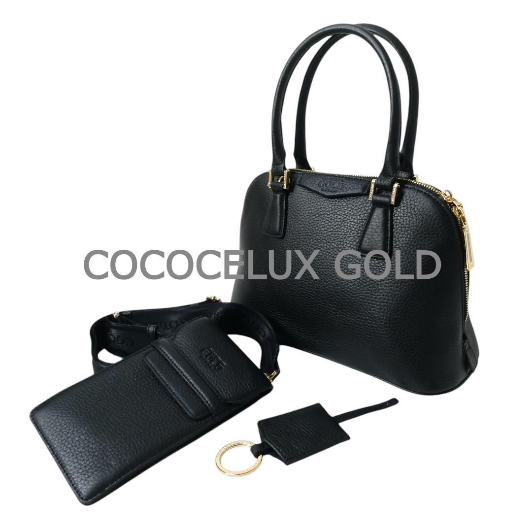 未使用 COCOCELUX GOLD ココセリュクスゴールド 牛革 カウレザー NEW