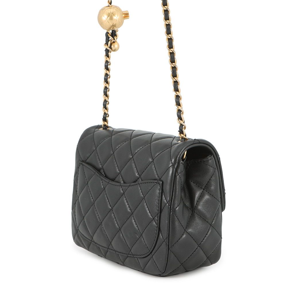 シャネル チェーンショルダーバッグ ミニ マトラッセ ココマーク ココ