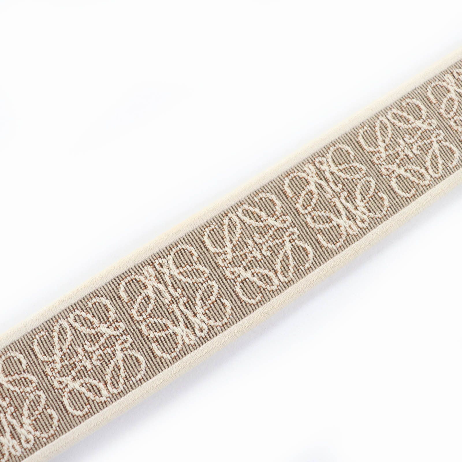 極美品☆LOEWE ロエベ C073T87X01 アナグラム ストラップ レザー